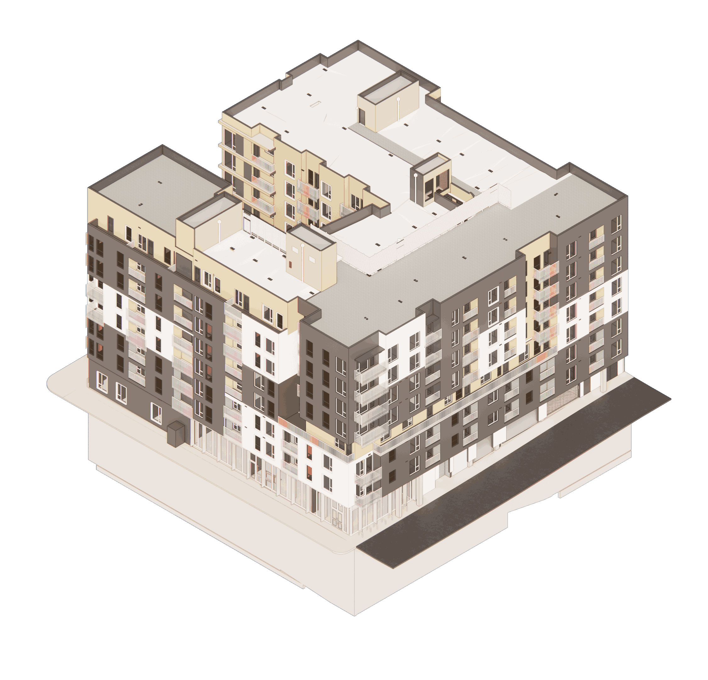 How Blend streamlined technical coordination with BIM for DLR Group in two mixed-use projects in ...